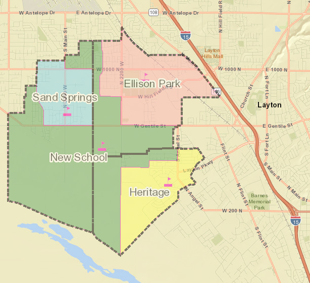Proposed boundaries announced for new Layton elementary school | News ...